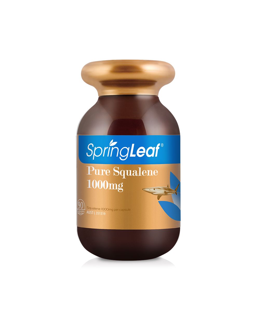 SpringLeaf Squalene 1000mg 90Cap [Export Only] – Springleaf AU